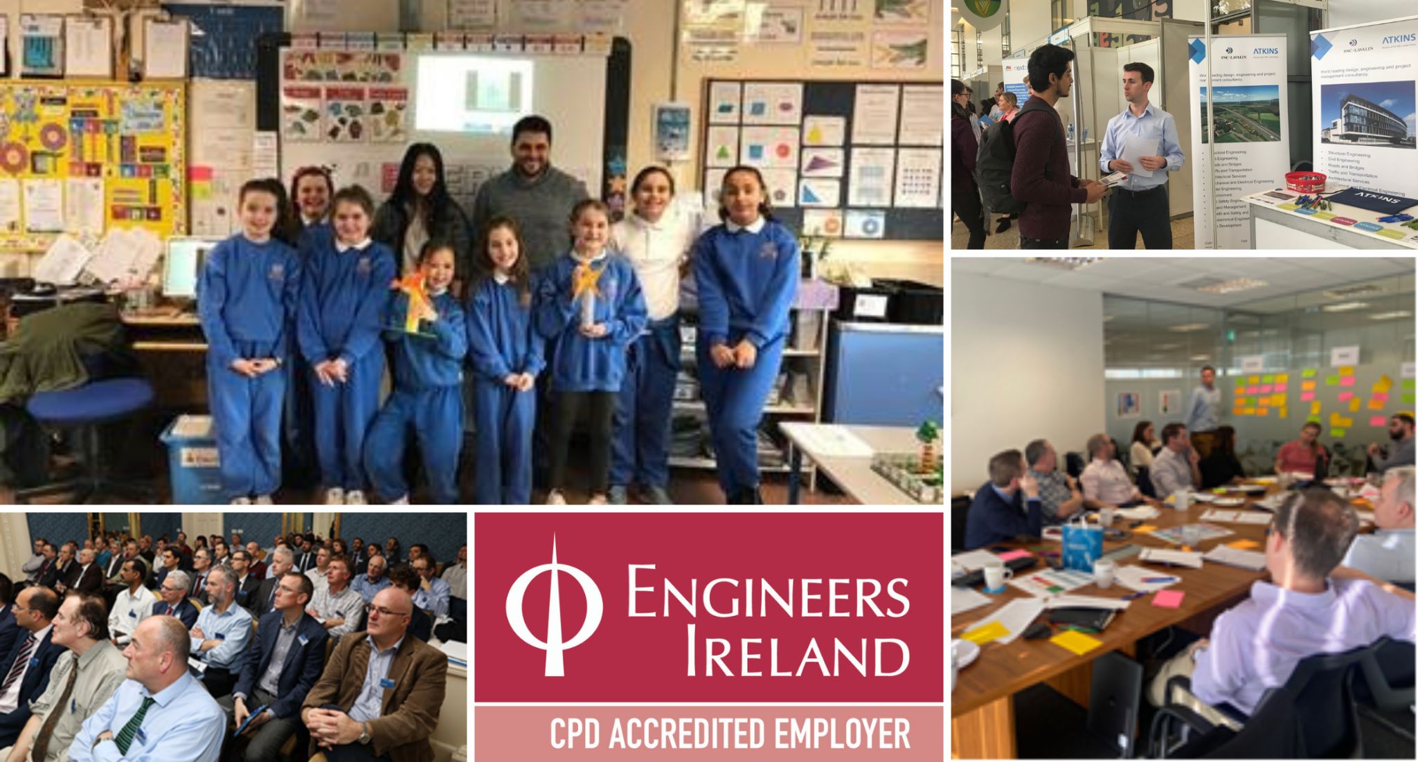 AtkinsRéalis Ireland achieve Re-accreditation as Engineers Ireland CPD ...